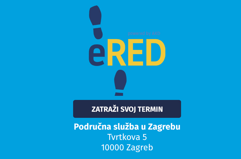 Rezervirajte svoj termin online u Područnoj službi u Zagrebu putem ...