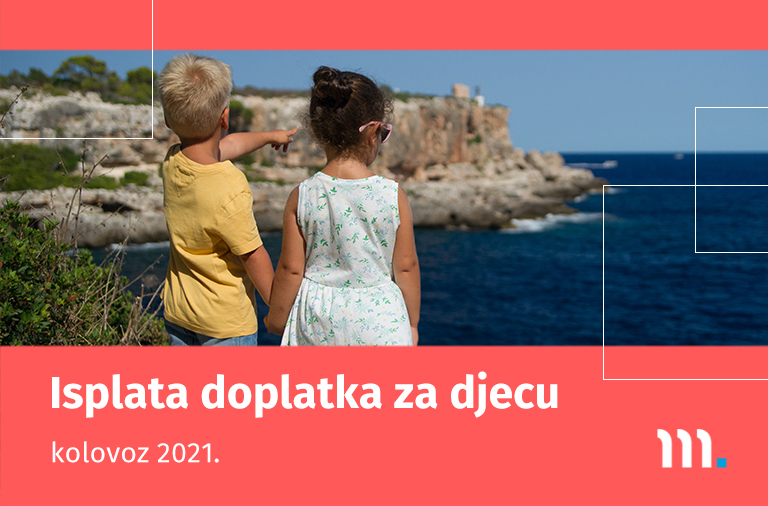 Isplata doplatka za djecu za kolovoz 2021. | Hrvatski zavod za ...